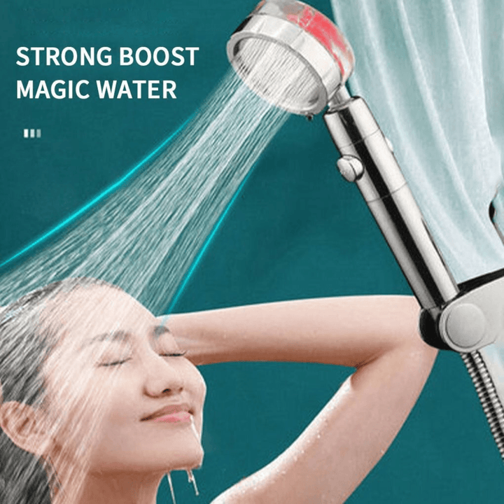 360-Degrees Rotating Turbocharged Shower Head – Xpressouq