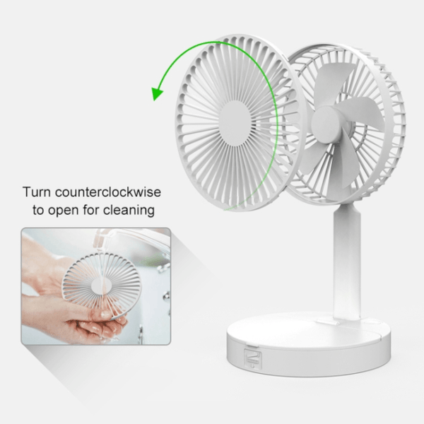 Folding Mirror Fan – Xpressouq