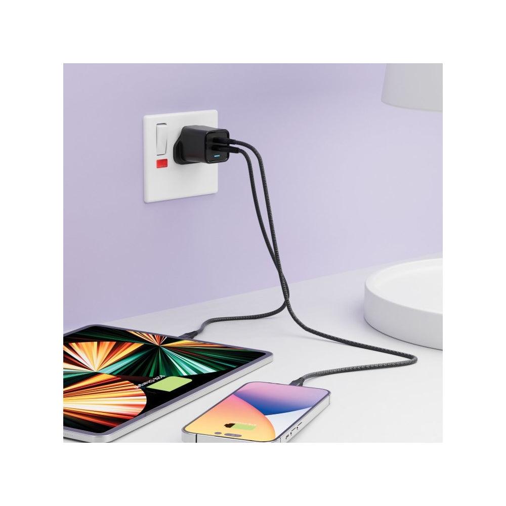 Porodo Dual Port PD + USB-A ( 35W+18W) Charger – Xpressouq