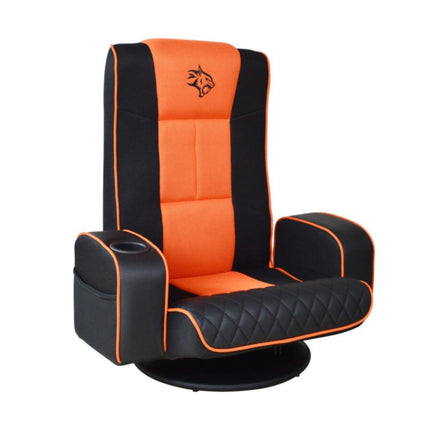 Porodo Gaming Predator Pro Gaming Seat with Armrest, Cupholder, 360° S ...